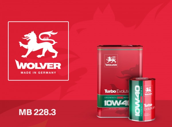 Wolver - motor oil. Made in Germany.